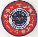 BCPatch, LLC: Brotherhood - Always a Submariner